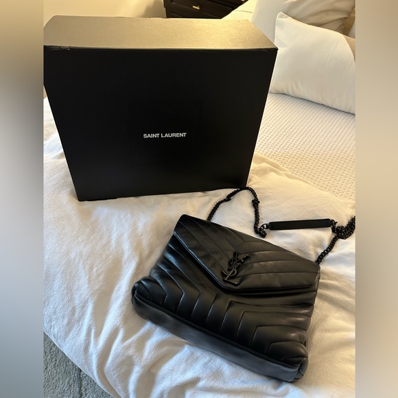 Yves Saint Laurent | Bags | Yves Saint Laurent Loulou Medium In Quilted ...